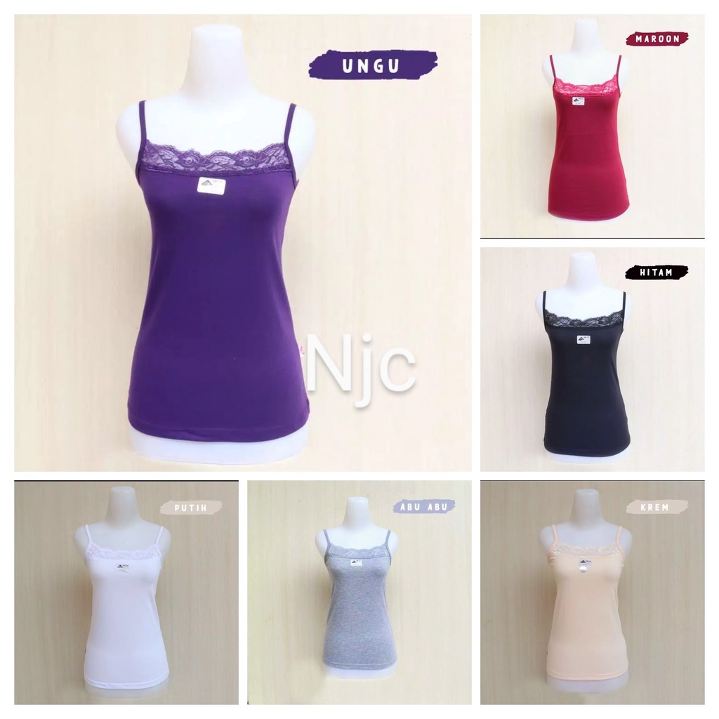Jual TANGTOP LUTTY DEPAN RENDA KECIL | Kaos dalam wanita [VI A5-D5 ...