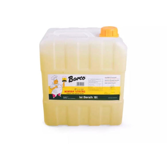 Jual Barco Minyak Goreng Kelapa 18 Liter - INSTANT | Shopee Indonesia