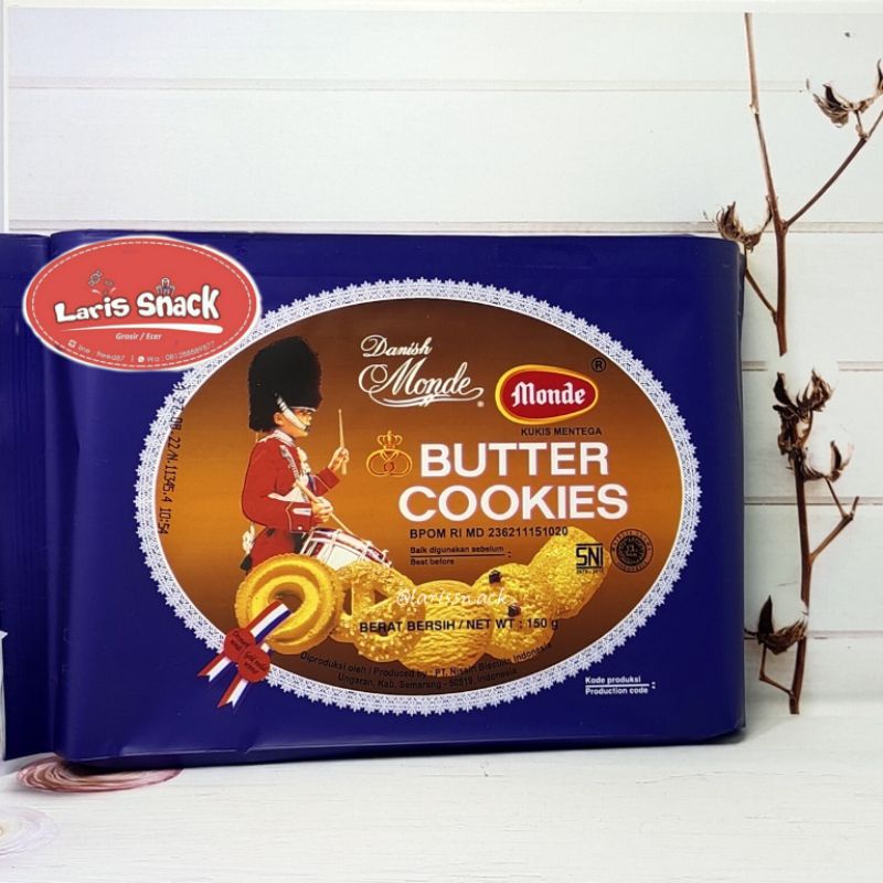 Jual Monde Butter Cookies 150gr (Danish Monde) | Shopee Indonesia