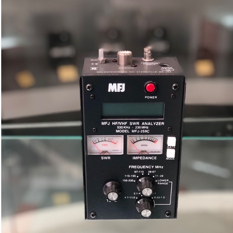 Jual MFJ 259C ANTENNA ANALYZER : 0.5-230MHZ SWR/FC:UHF-F | Shopee Indonesia