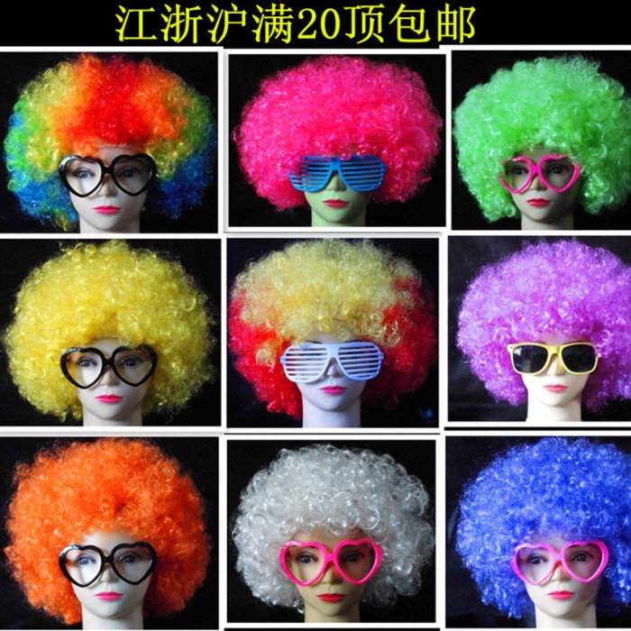 Jual WIG Kribo - Wig Badut - Rambut palsu Full Wig Full | Shopee Indonesia