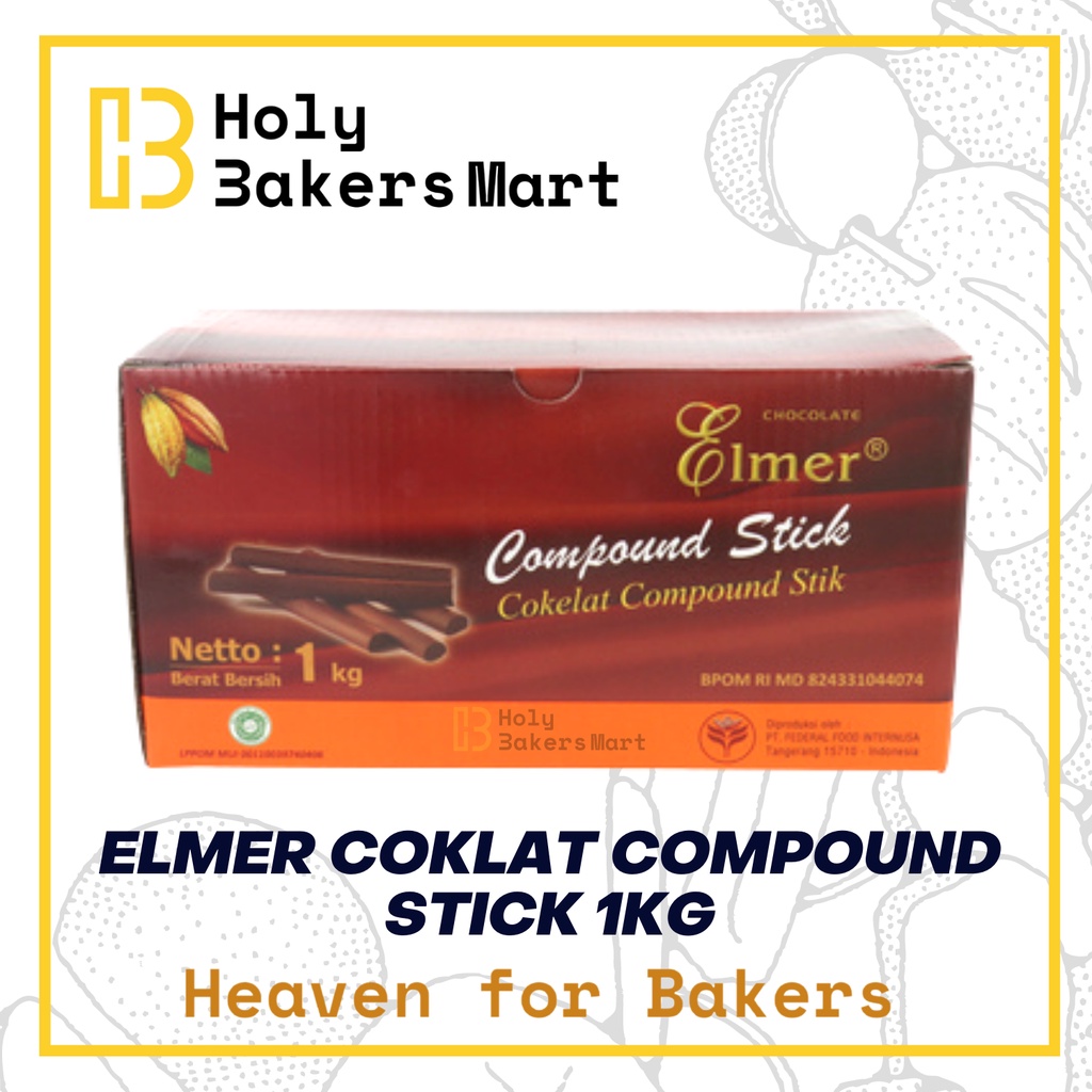 Jual ELMER STICK 1KG / ELMER CHOCOLATE STICK 1KG / ELMER COKLAT STICK ...