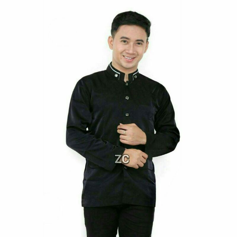 Jual Jas Koko JASKO POLOS Murah Warna Hijau Putih Krem Hitam Merah ...