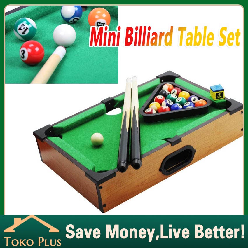 Jual Mini Desktop Pool Billiard Biliar Table Meja Biliar Kecil Mainan ...