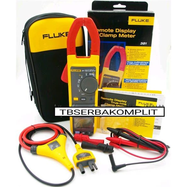 Jual Fluke 381 Remote Display True RMS AC DC Clamp Ampere Meter With ...
