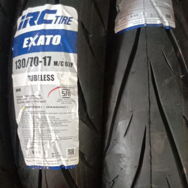 Jual *BAN TUBLES IRC Ukuran 130/70 Ring 17 (harga 1pc) | Shopee Indonesia