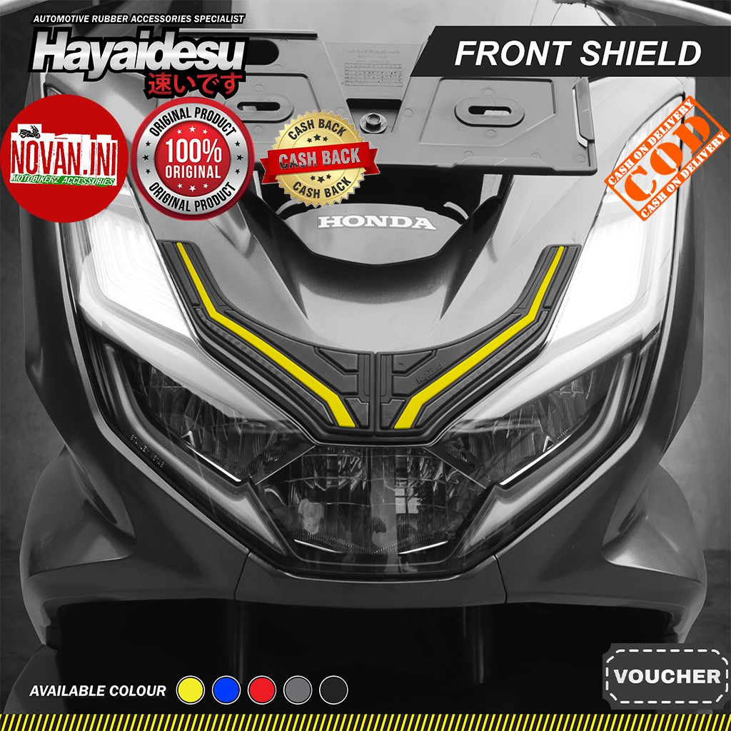 Jual HONDA PCX 160 Body Protector FRONT SHIELD Cover-HAYAIDESU | Shopee ...