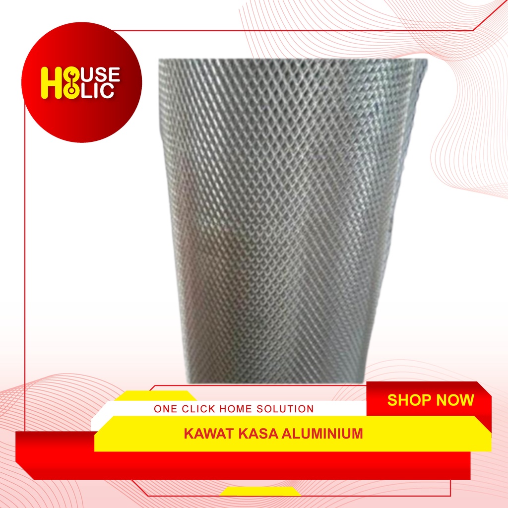 Jual Kawat Kasa Nyamuk Aluminium / Kawat Ram Parabola Anti Tikus Nyamuk ...
