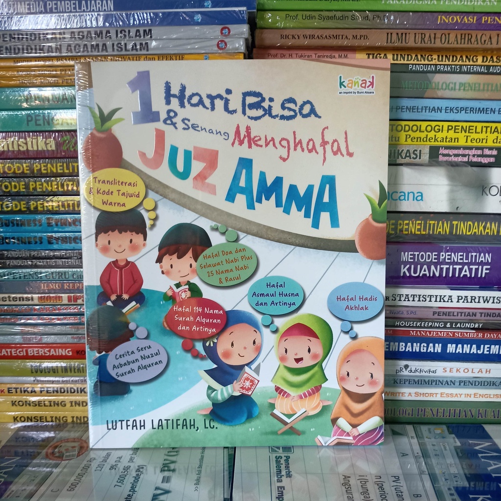 Jual Buku 1 Hari Bisa dan Senang Menghafal Juz Amma - Lutfah Latifah ...