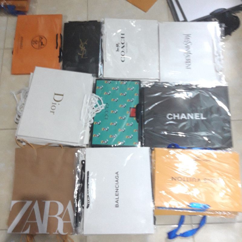 Jual Khusus Grosir Paper bag Branded Shopping Bag Tas | Shopee Indonesia