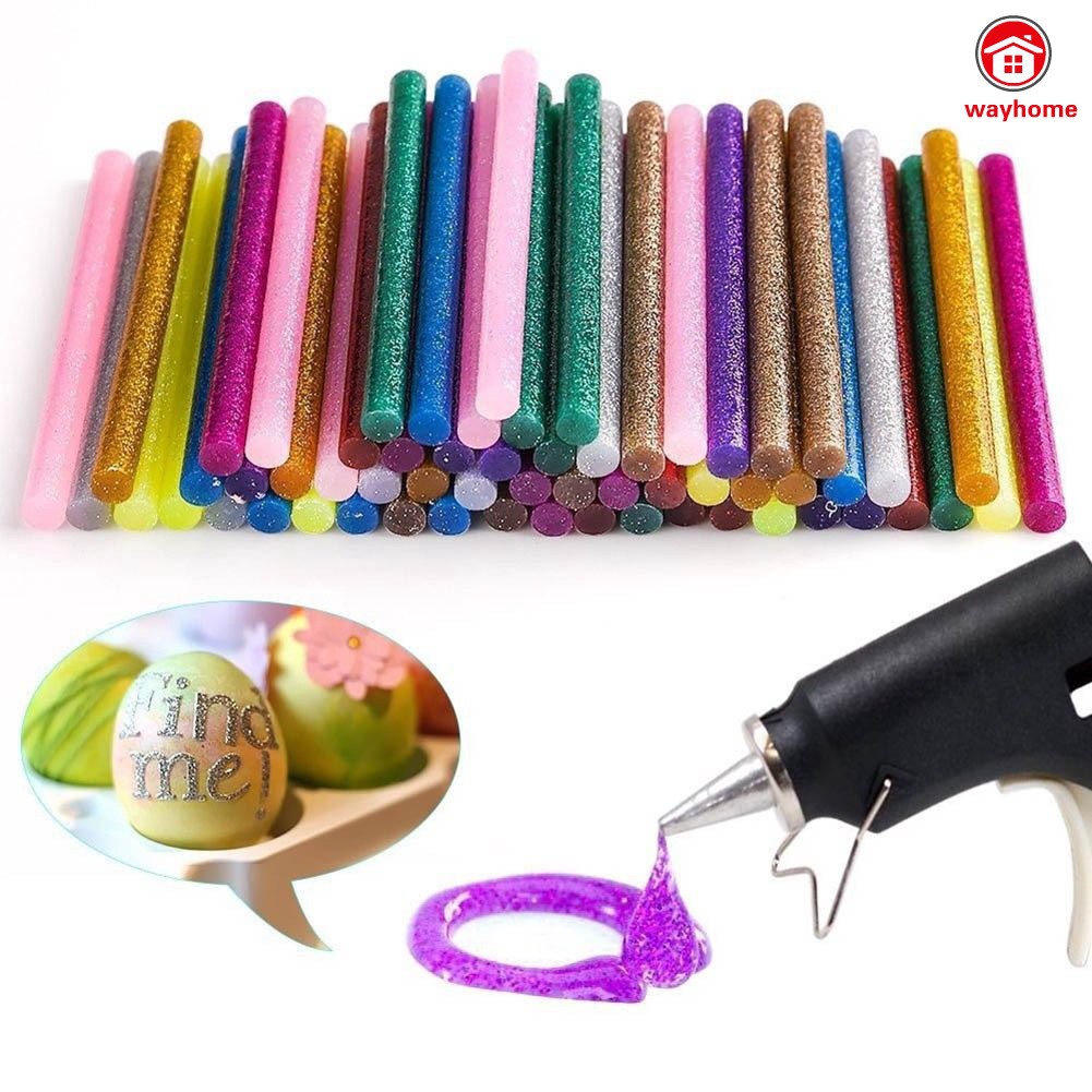 Jual ISI Refill Lem Tembak Warna Glue Gun GLITER STICK 1,1 x 20CM / Lem ...
