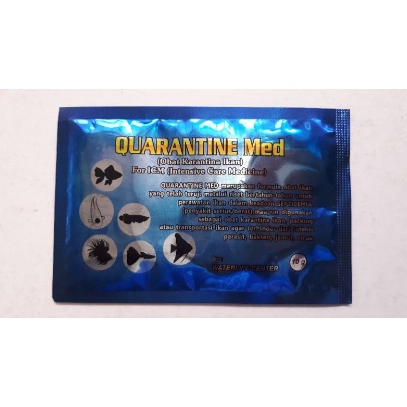 Jual quarantine med obat karantina ikan koi dll. | Shopee Indonesia