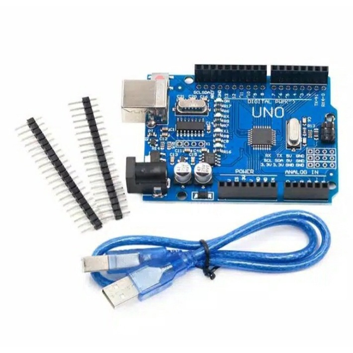 Jual Arduino uno R3 smd dan usb cable pin header | Shopee Indonesia
