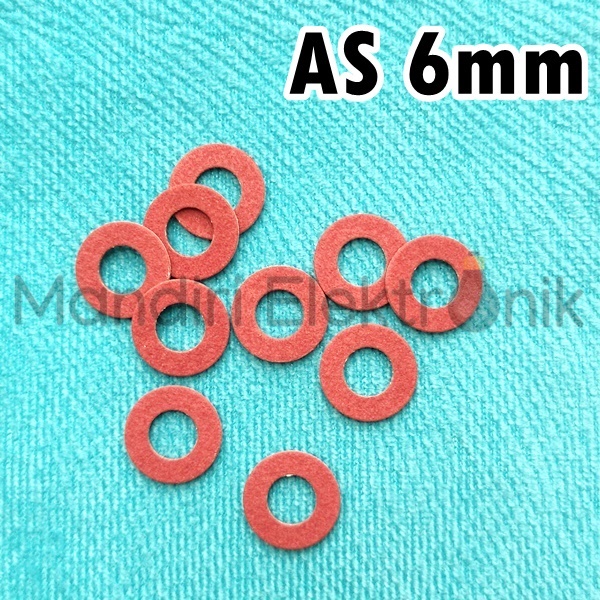 Jual 10pcs Ring fiber AS 6mm kipas angin - Cincin Pisau Blender 6 mm ...