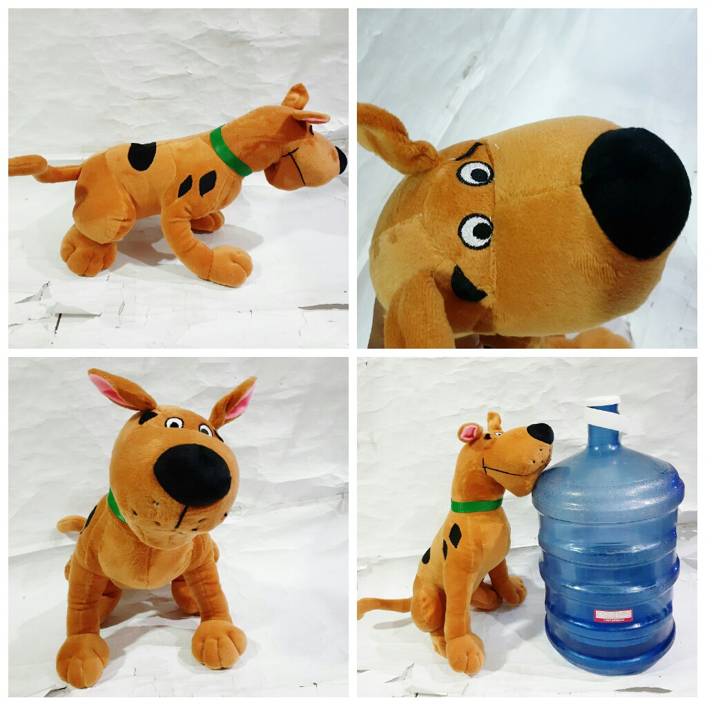 Jual Boneka karakter Scooby Doo anjing lucu Scoob! bisa dipeluk murah koleksi bagus scoby do ...