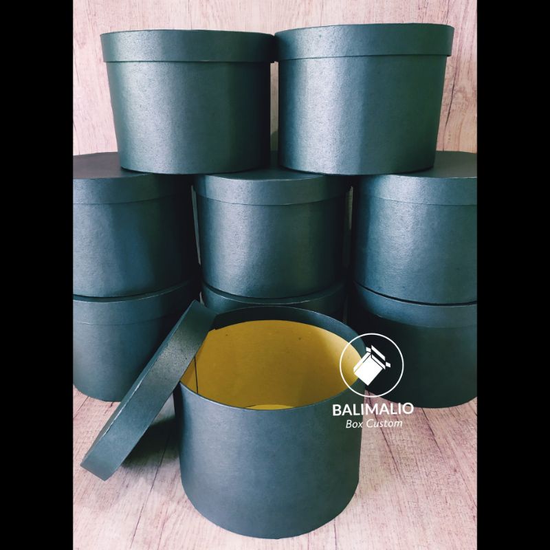 Jual BOX BULAT 20x15 / Bloom Box / Kotak Kado | Shopee Indonesia