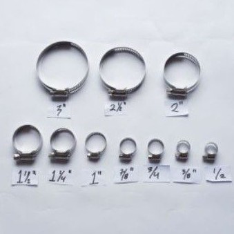 Jual KLEM SELANG TERSEDIA BANYAK UKURAN/HOSE CLAMP STAINLESS / Klem ...