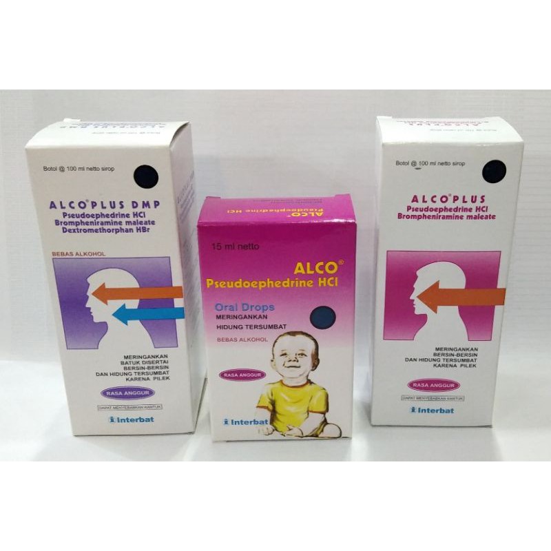 Jual Alco Plus Syrup - Obat untuk meringankan Bersin-Bersin dan Hidung ...