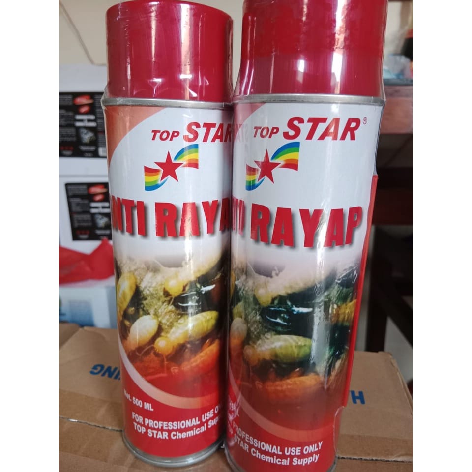Jual Obat Rayap anti rayap semprot spray Top Star 500ml pembasmi rayap ...