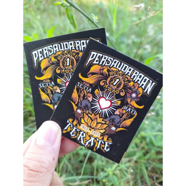 Jual Sticker Perguruan / stiker SH terate dengan LAMINASI TEBAL / Setia ...
