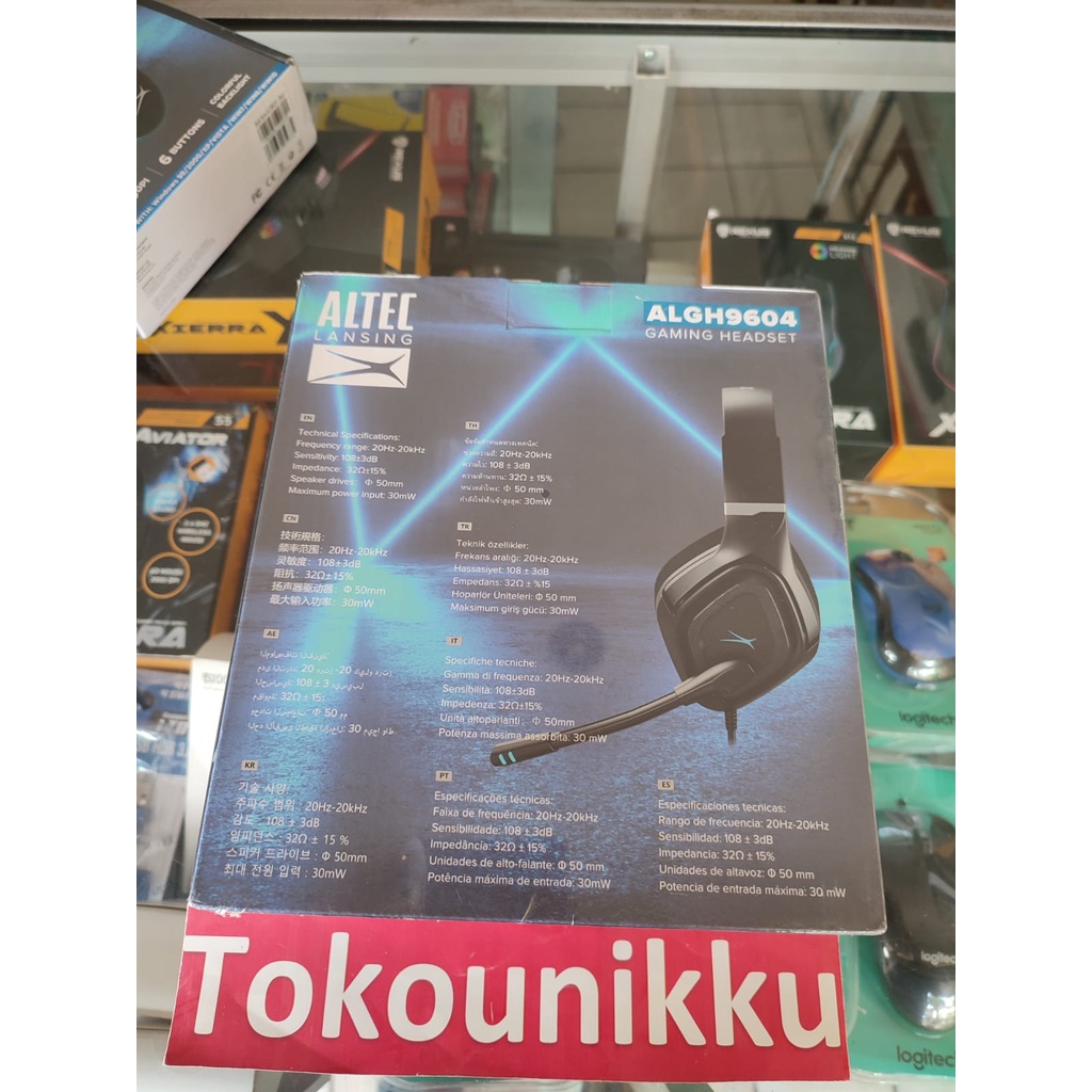 Jual Headset Gaming ALTEC LANSING ALGH-9604 7.1 Surround Wired RGB ...