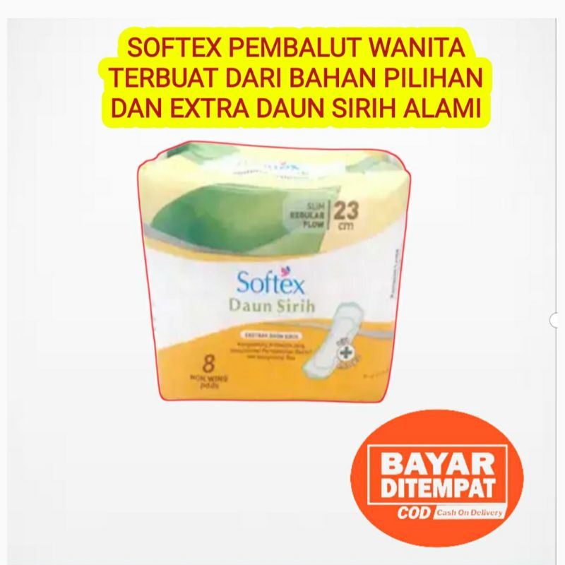 Jual SOFTEX PEMBALUT WANITA TERBUAT DARI BAHAN PILIHAN DAN EXTRA DAUN ...