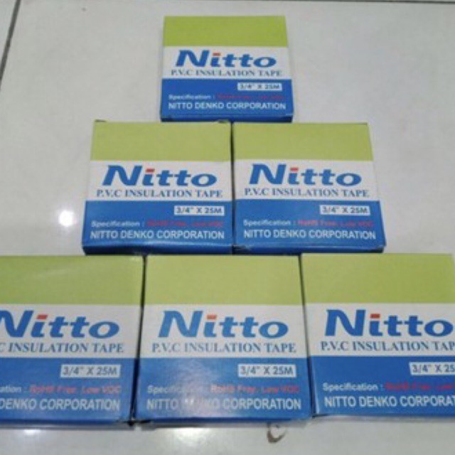 Jual Isolasi Nitto Isolasi Nito Isolasi Listrik | Shopee Indonesia