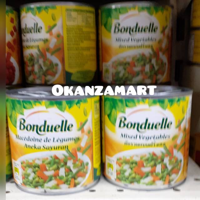 Jual Bonduelle Mixed Vegetables Can 400gr | Shopee Indonesia