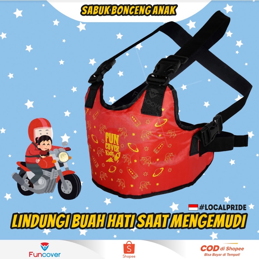 Jual Sabuk Bonceng Gonceng Anak / Barang Motor Funcover KIDS | Shopee ...