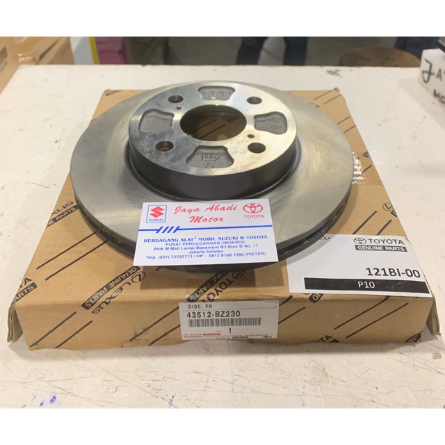 Jual Disc brake agya ayla matic original toyota | Shopee Indonesia