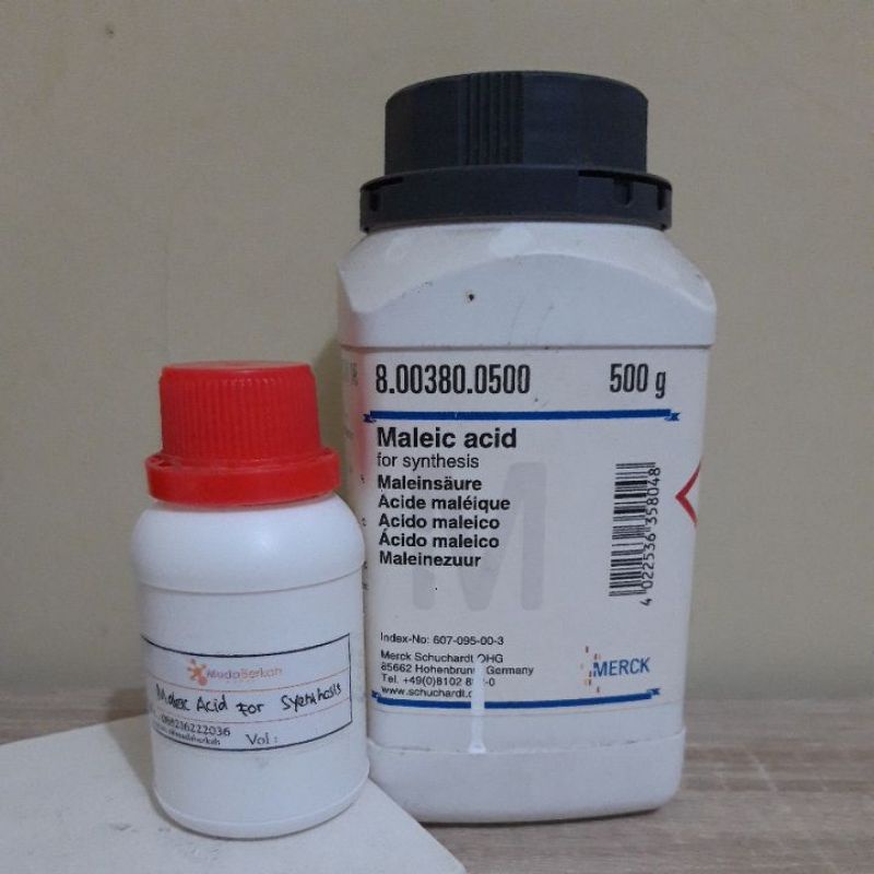 Jual Maleic Acid For Synthesis 100gram | Shopee Indonesia