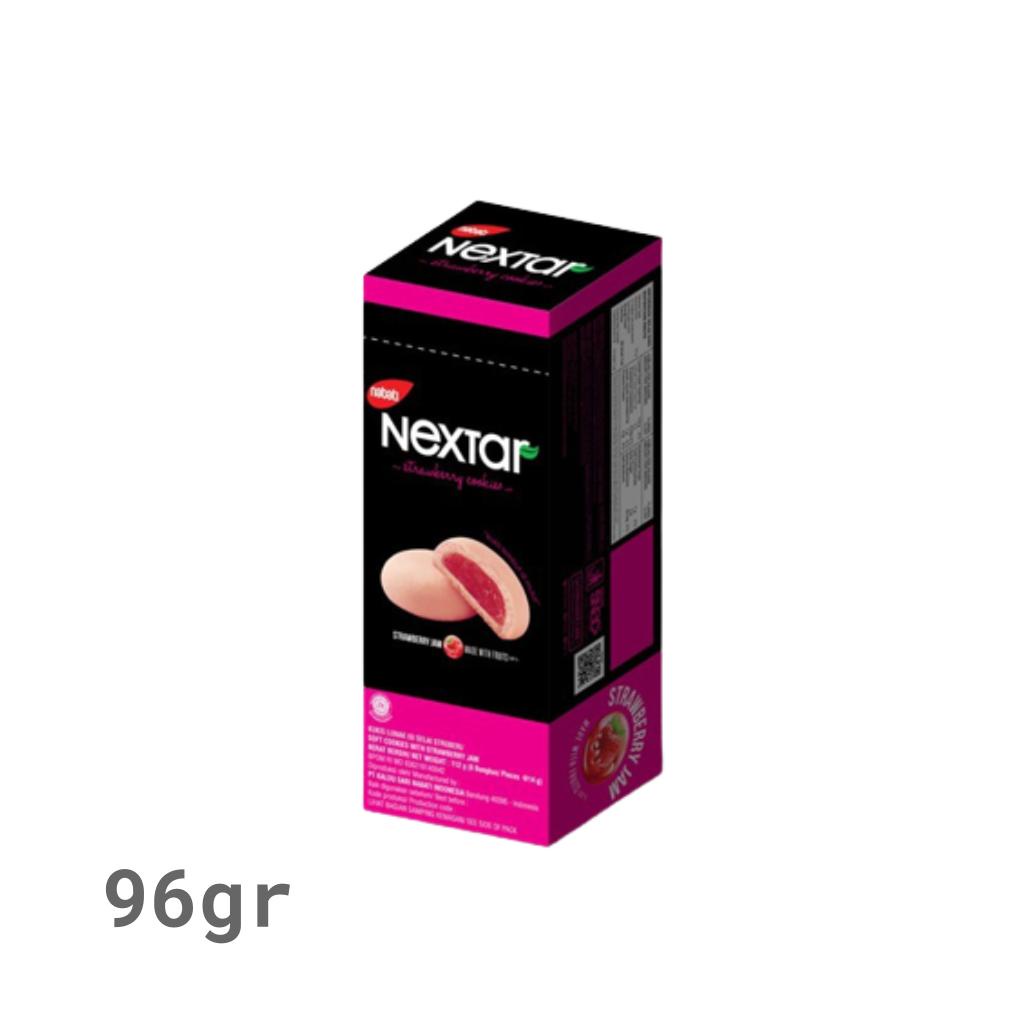 Jual Nextar Snack Nastar Strawberry 96 gr | Shopee Indonesia