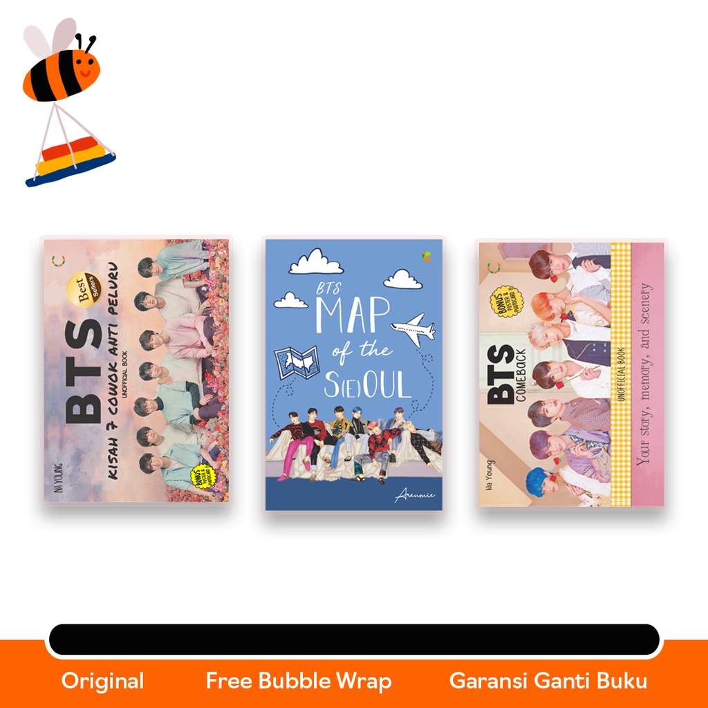 Jual BUKU KOREA : BTS MAP OF THE SEOUL, BTS KISAH 7 COWOK , BTS ...