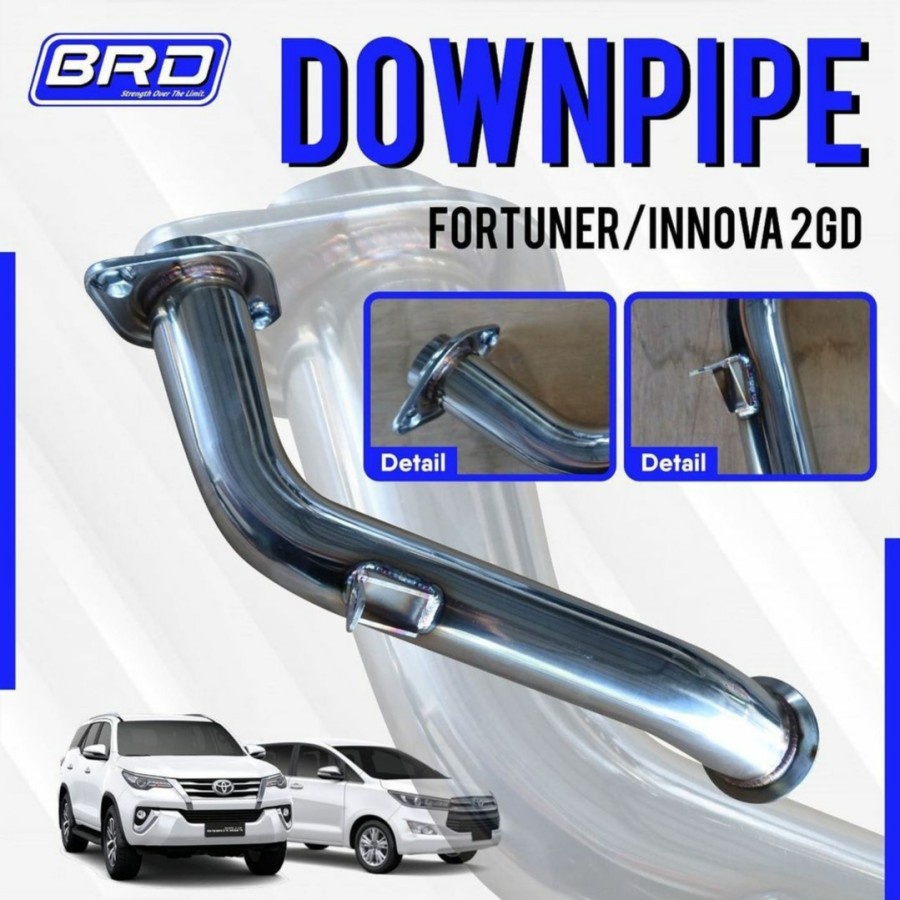 Jual DOWNPIPE BRD TOYOTA INNOVA REBORN FORTUNER VRZ 2GD ORIGINAL THAILAND | Shopee Indonesia