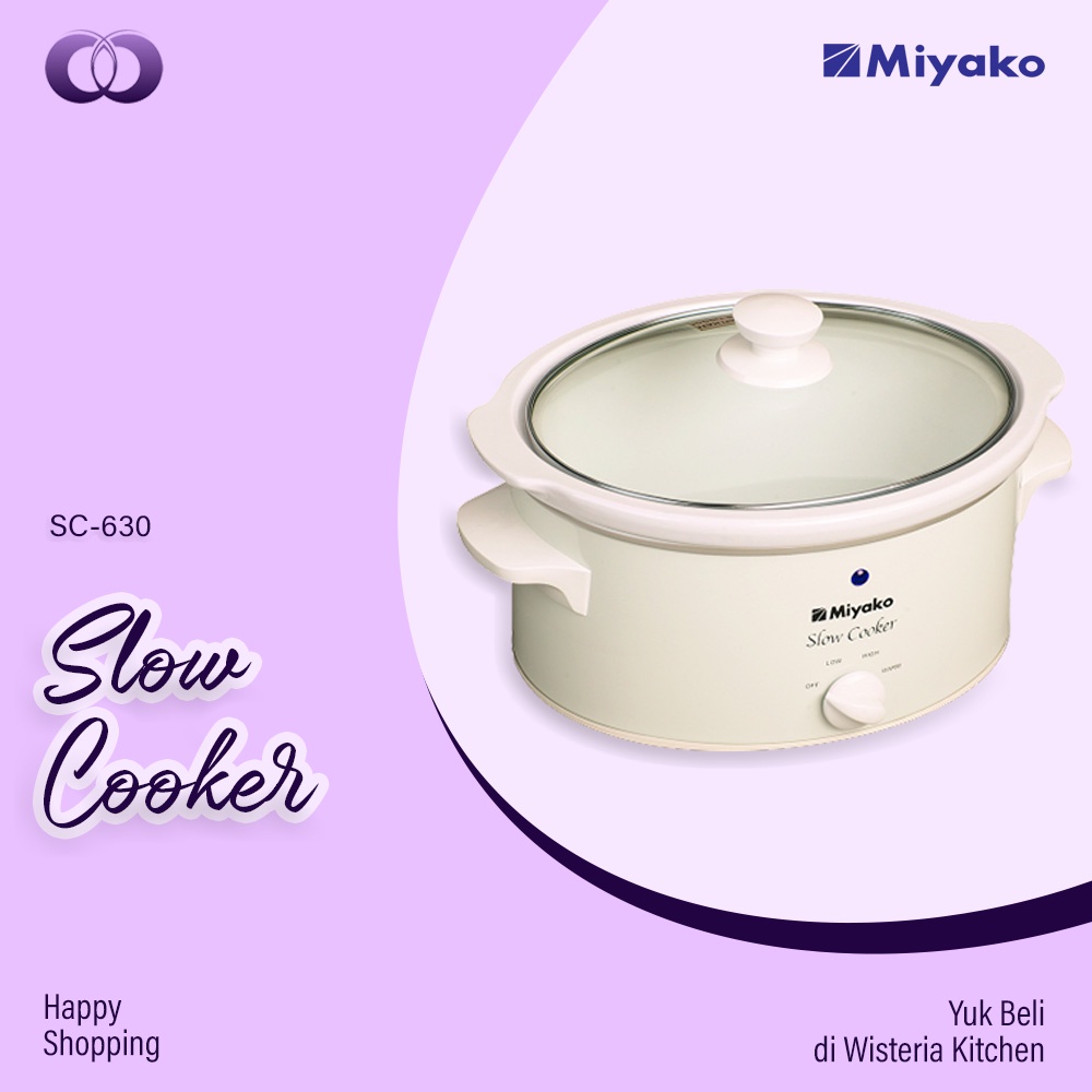 Jual MIYAKO Slow Cooker 5 Liter SC-630 - Alat Masak Nasi Modern ...