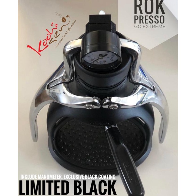 Jual Black Limited ROK PRESSO GC EXTREME Manometer - Mesin Kopi ...