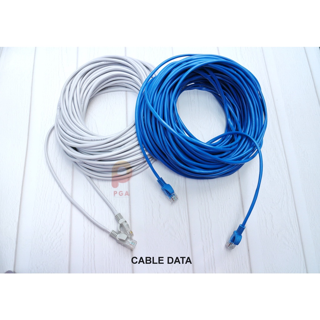 Jual KABEL LAN RJ 45 / KABEL DATA 5 METER | Shopee Indonesia