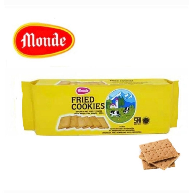 Jual Monde Fried Cookies / Biskuit Monde Fried | Shopee Indonesia