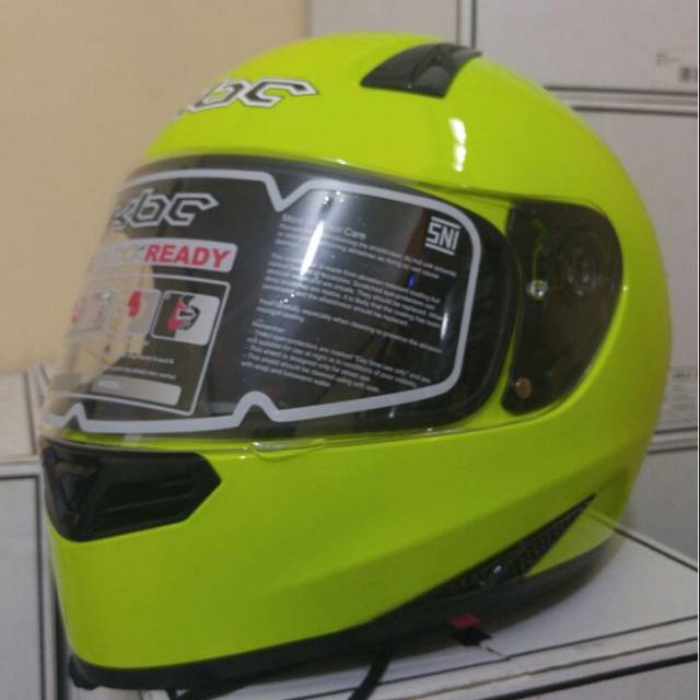 Jual Helm KBC fullface green ORIGINAL 100% | Shopee Indonesia