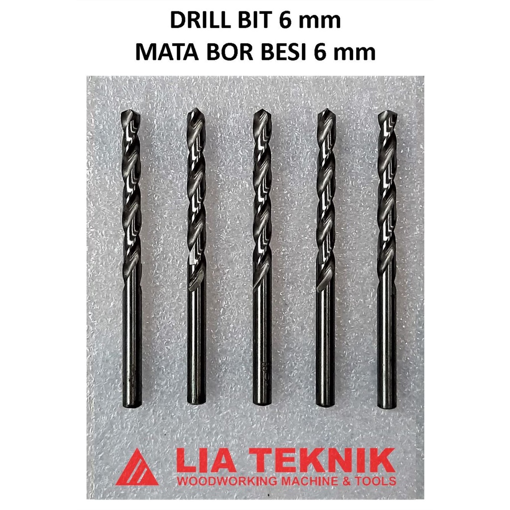 Jual Mata Bor Besi HSS 6 MM Kralle Original - Bor Besi 6 MM (1 pcs ...
