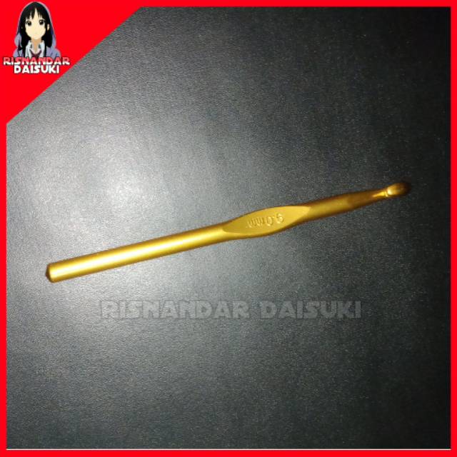 Jual jarum rajut hakpen crochet hook alumunium 9mm | Shopee Indonesia