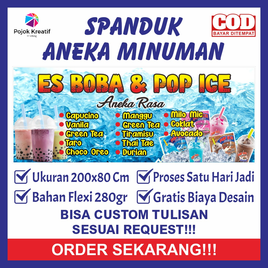 Jual Spanduk Sepanduk Banner Bener Baner Backdrop Plang Usaha Jual ...