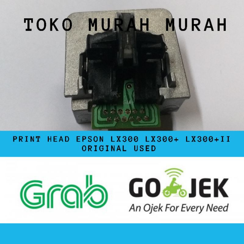 Jual Print Head Epson LX-300 LX-300 plus LX300 plus II Printer Original ...