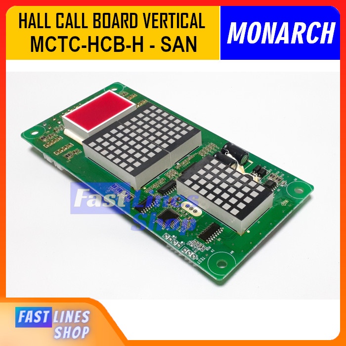 Jual MCTC-HCB-H Elevator Dot-matrix Vertical Display Board - Protocol SAN | Shopee Indonesia