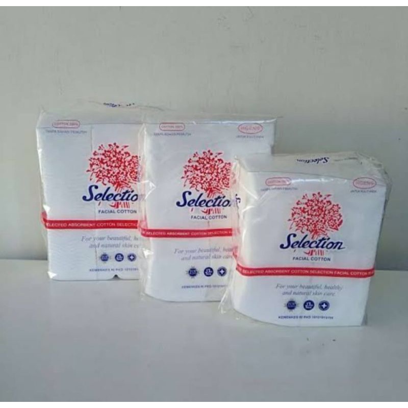 Jual Kapas selection 55g√isi lebih bnyak | Shopee Indonesia