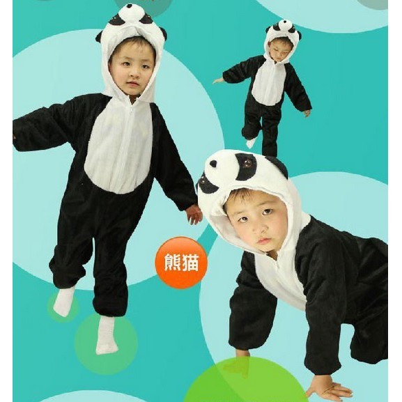Jual kostum panda 3-4 tahun REALPIC |BISA COD | Shopee Indonesia