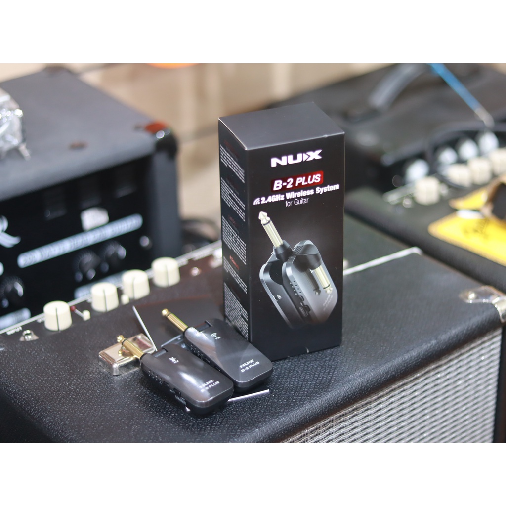 Jual NUX B2 Plus Wireless Guitar- Wireless Gitar Wireless Instrument B2 ...