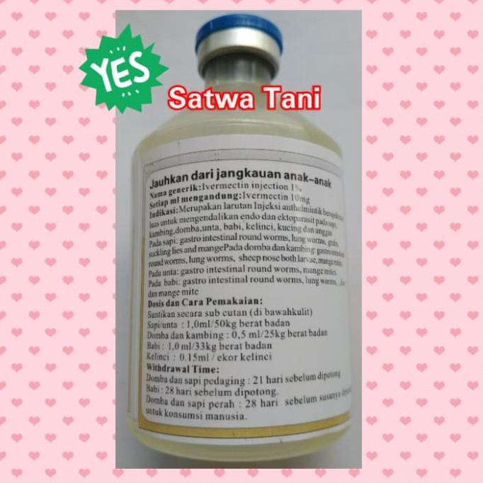Jual Best Produk] Centre-Ivermec (Intermectin 100 Ml, Obat Gudig Dan ...