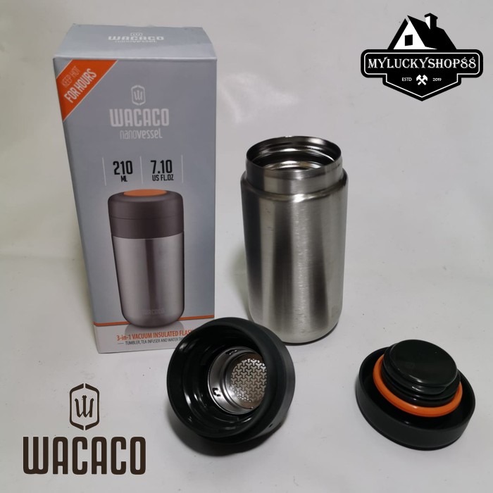 Jual Wacaco Nanovessel 3 in1 Tumbler, Tea Infuser and Water Tank ...