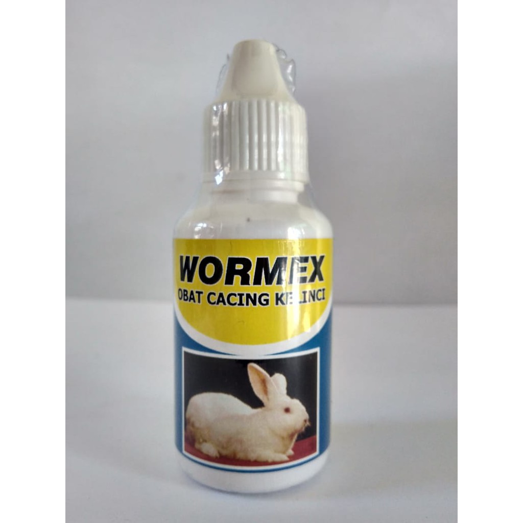 Jual Wormex Obat Cacing Kelinci - cacing pita - cacing tambang/gelang ...
